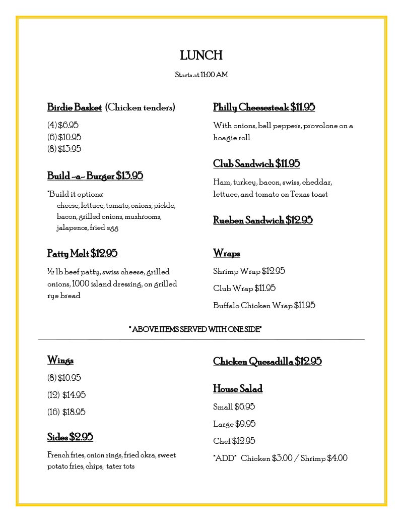 Legends Bar + Grille - Perdido Bay Golf Club